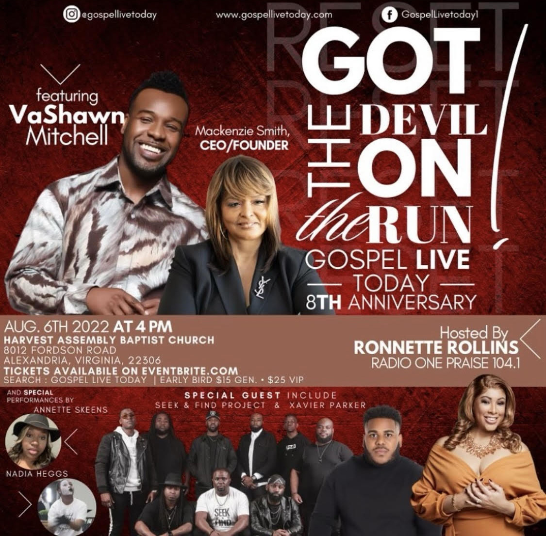 Ronnette Rollins - Gospel artist